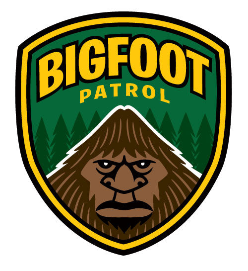 Bigfoot, Yeti & Sasquatch Patches, Buttons, Stickers, T-Shirts & Pins ...