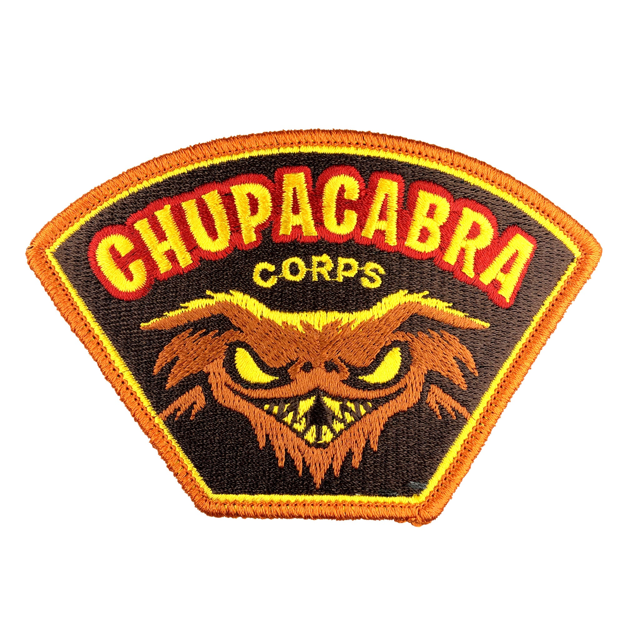 Chupacabra Corps embroidered cryptozoology military patch | Monsterologist