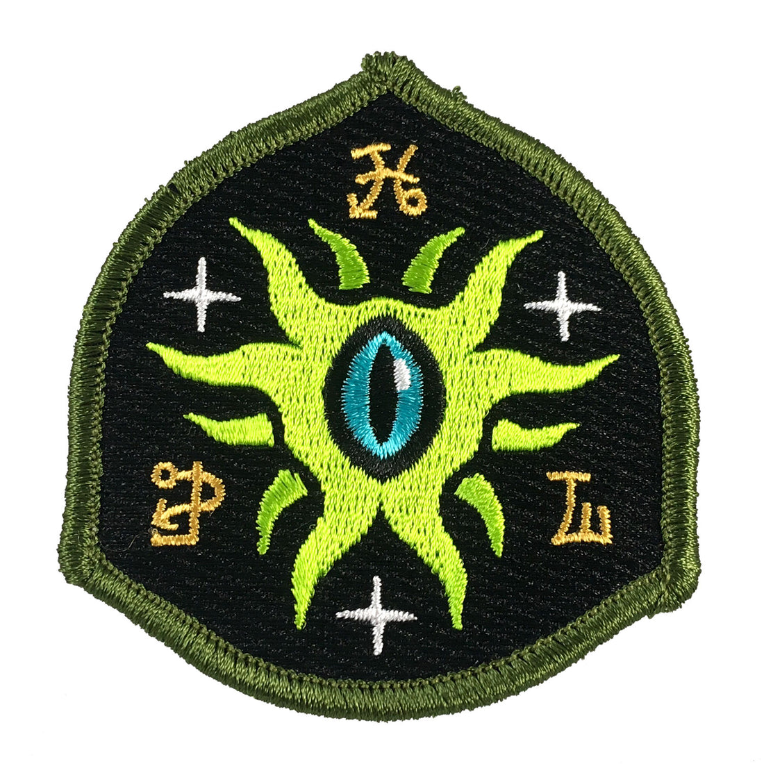 Eye Of Shoggoth shield embroidered patch – Monsterologist