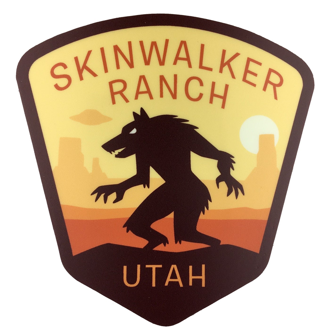 Skinwalker Ranch, Utah Travel Sticker – Monsterologist