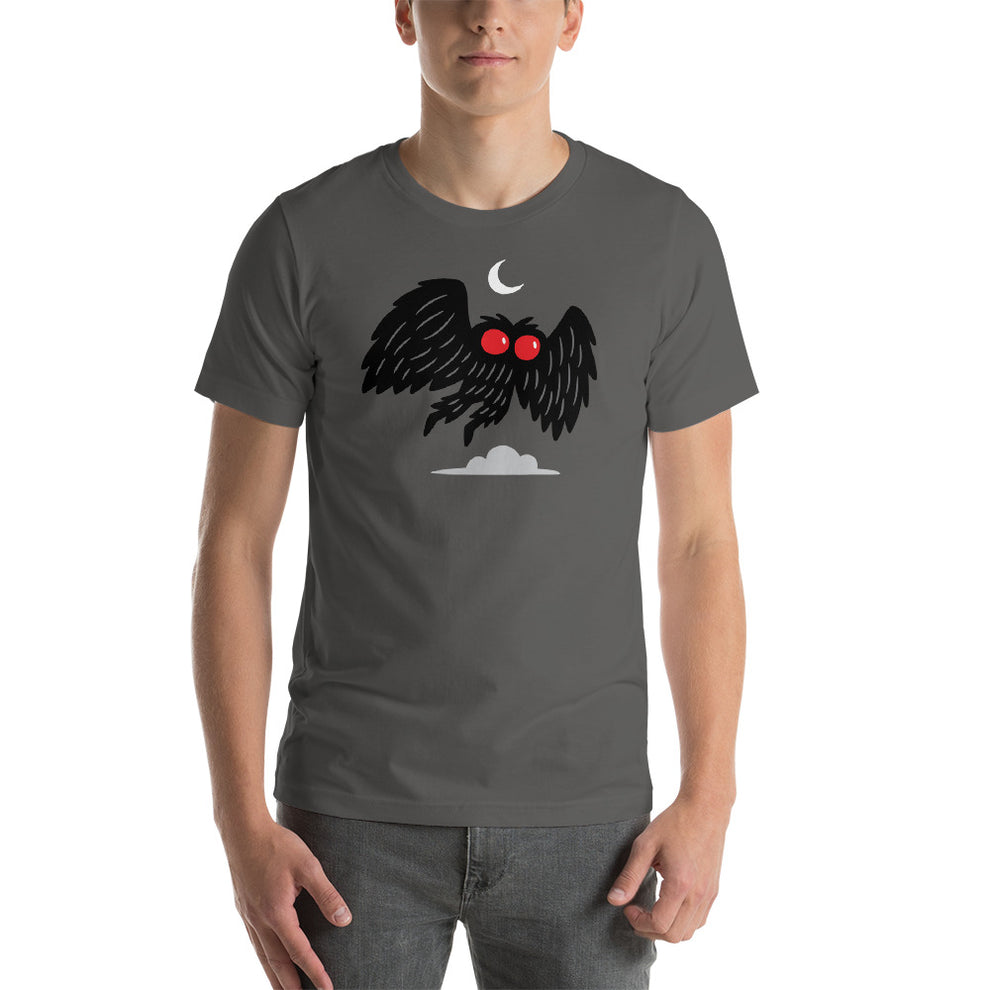 Mothman Moon Short-Sleeve T-Shirt – Monsterologist